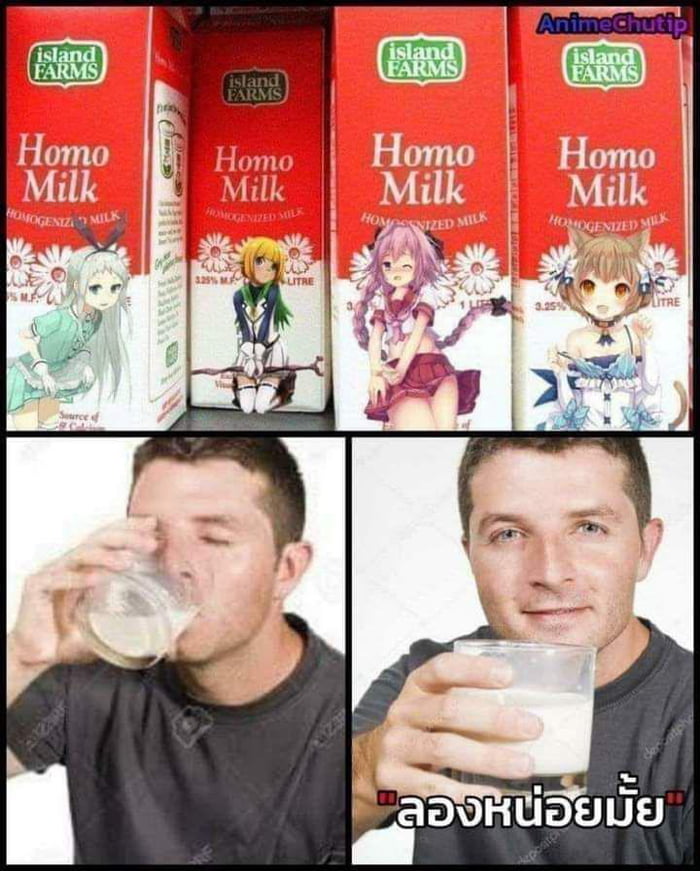 Homo Milk +30 health +500 homo - 9GAG