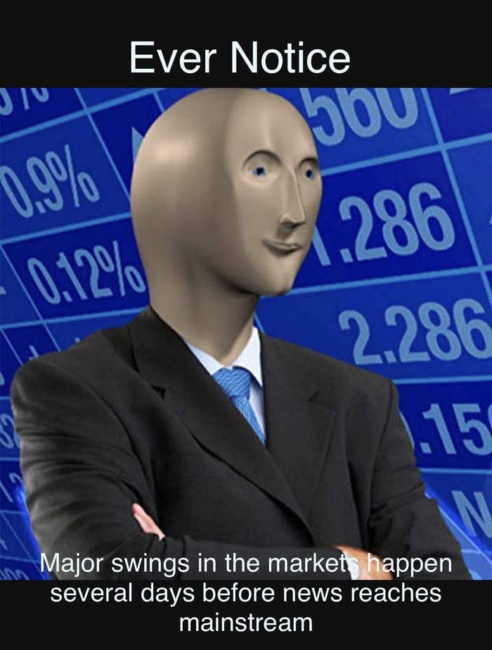 Interesting Stonk Pattern - 9GAG