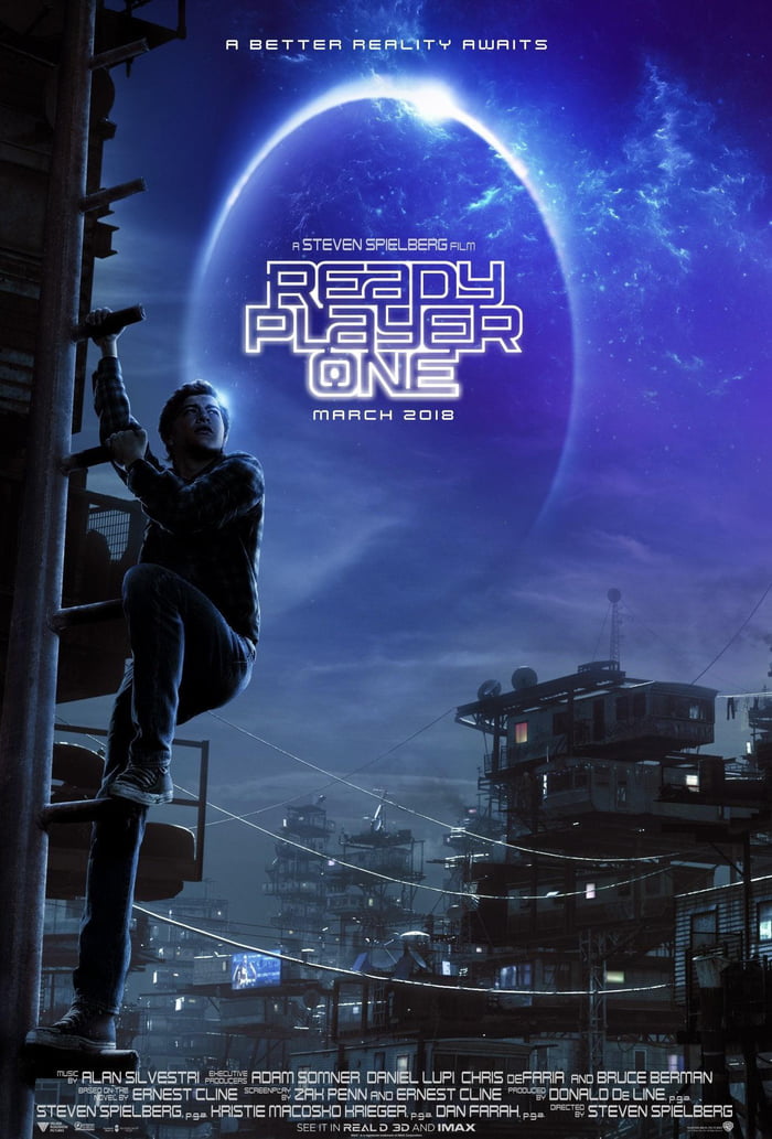 In the poster for Ready Player One, the main character’s leg is one and ...