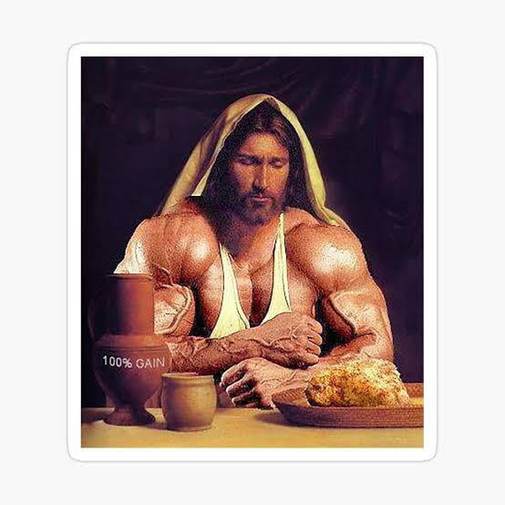 Buff Jesus: slayer of sinners/ Morning midnight - 9GAG