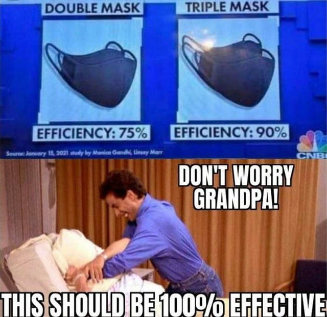 Seems like an effective way to deal with people who still think masks ...