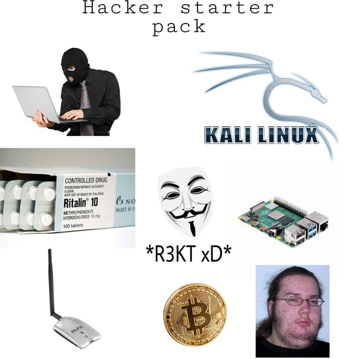 Hacker Starter Pack - 9GAG
