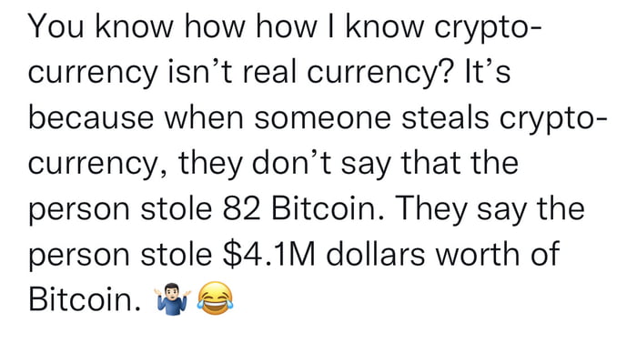 Where do you stand on crypto? - 9GAG