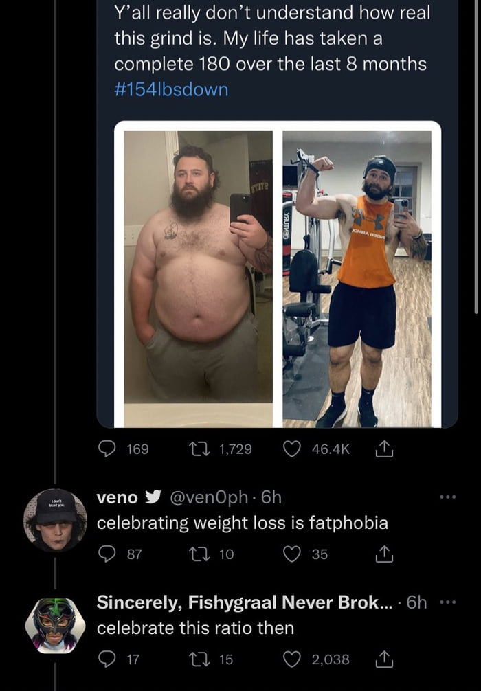 Can't better your health and life without some random saying it's ...