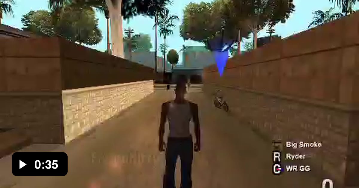 GTA SA speedrun - 9GAG
