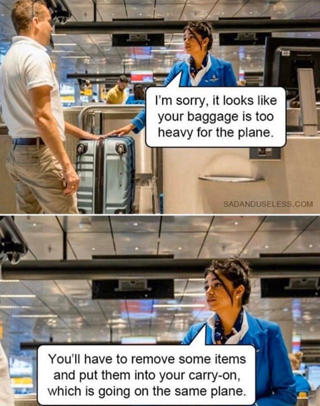 Airplane logic - 9GAG