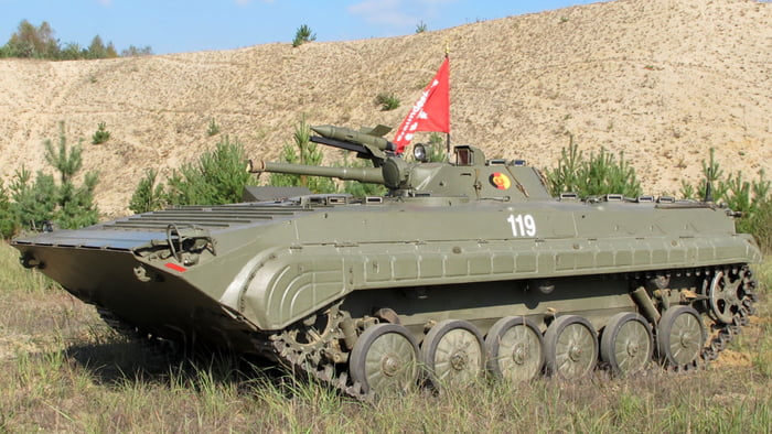 Germany is sending 56 BMP-1s of the former east-german army to ukraine ...