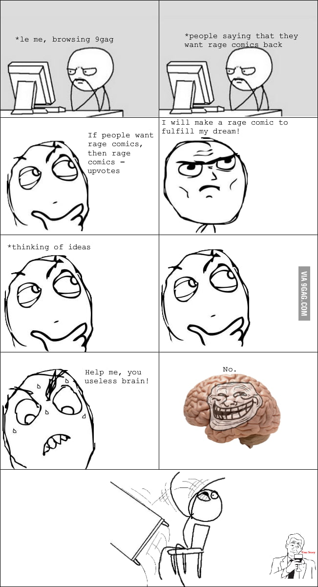 First rage comic... - 9GAG
