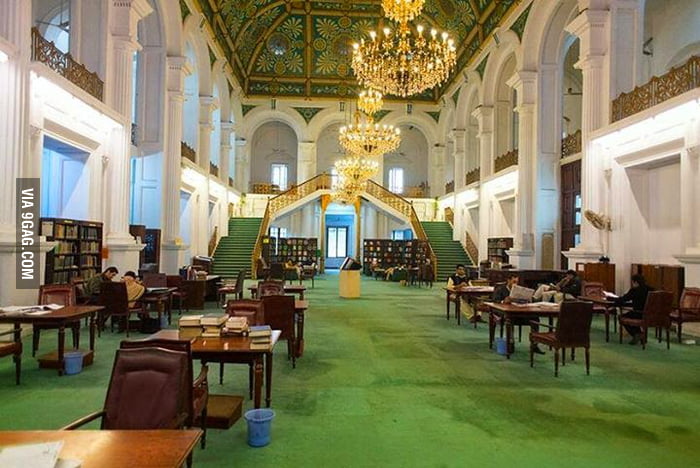 Quaid e Azam Library. Lahore, Pakistan - 9GAG
