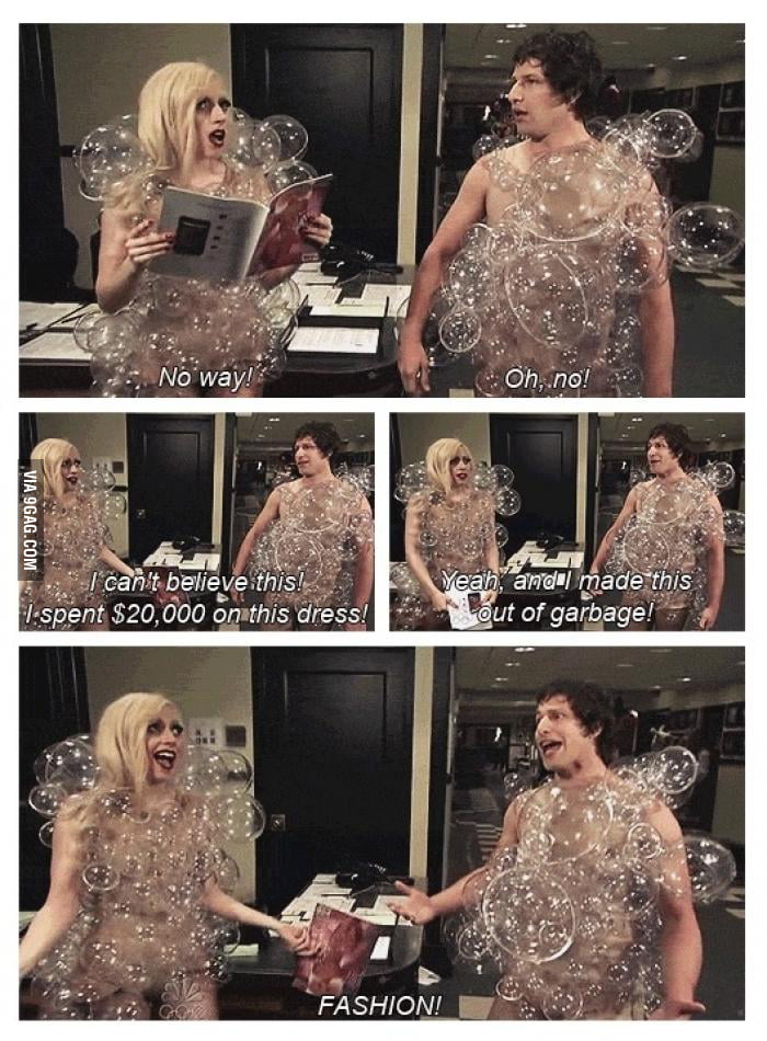 Lady Gaga in a nutshell - 9GAG