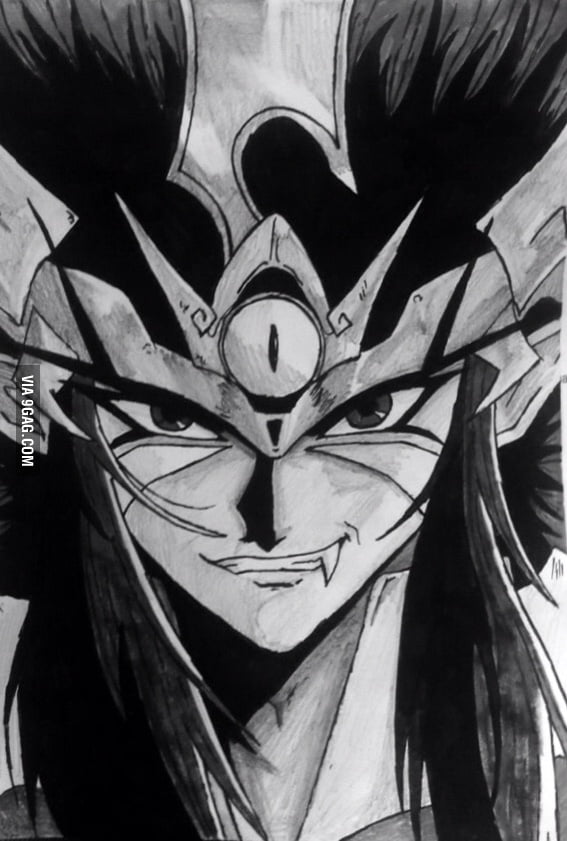 My drawing of Zenki. Protagonist of an epic anime in saw when I was a ...