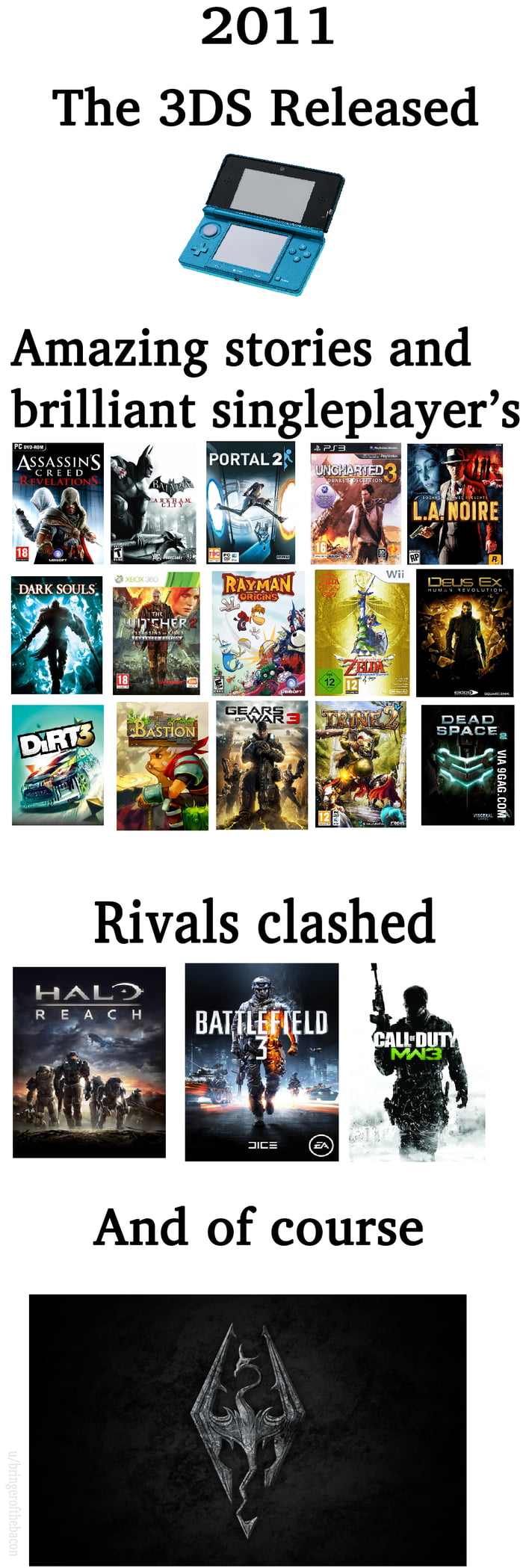 2011, one of the greatest years of gaming - 9GAG