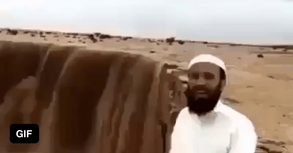 Craziest sand falling - 9GAG