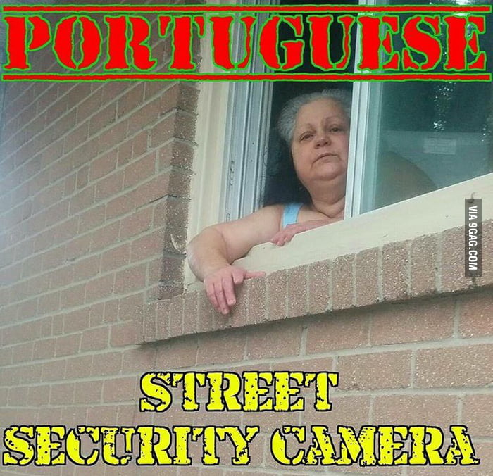 Portuguese street security camera - 9GAG