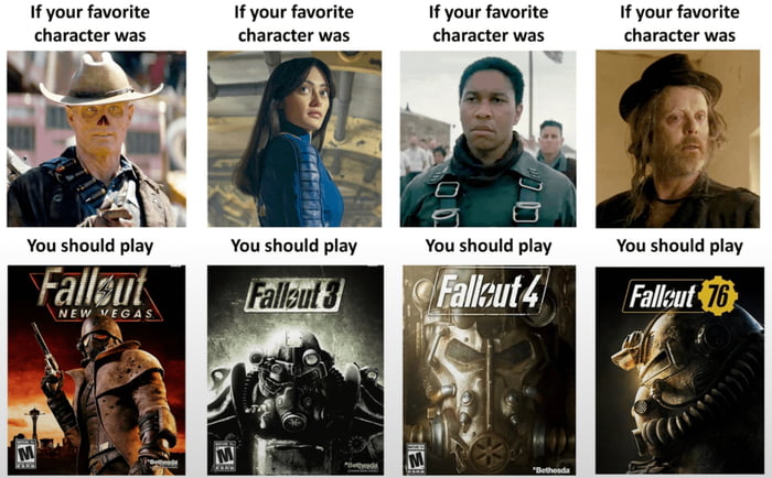Nice to see Fallout’s popularity get a bump. - 9GAG