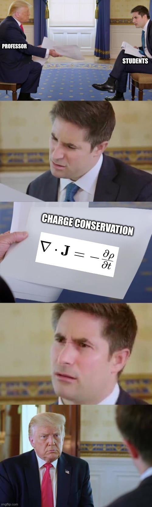 Charge conservation meme - 9GAG