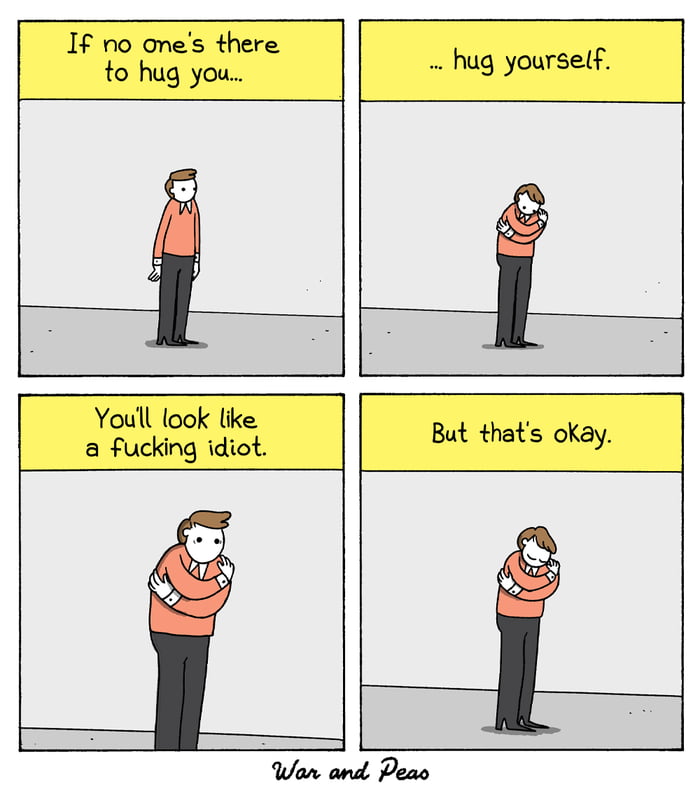 Hug Yourself - 9GAG