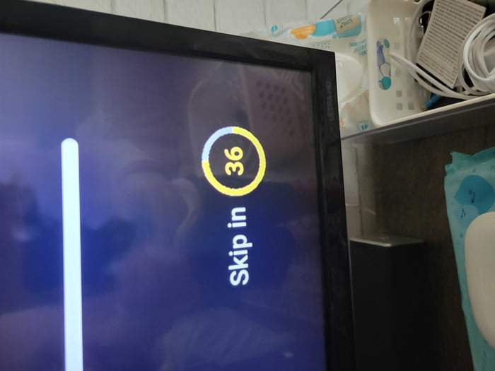 Orig. Inally , I had a skip for 41 seconds - 9GAG