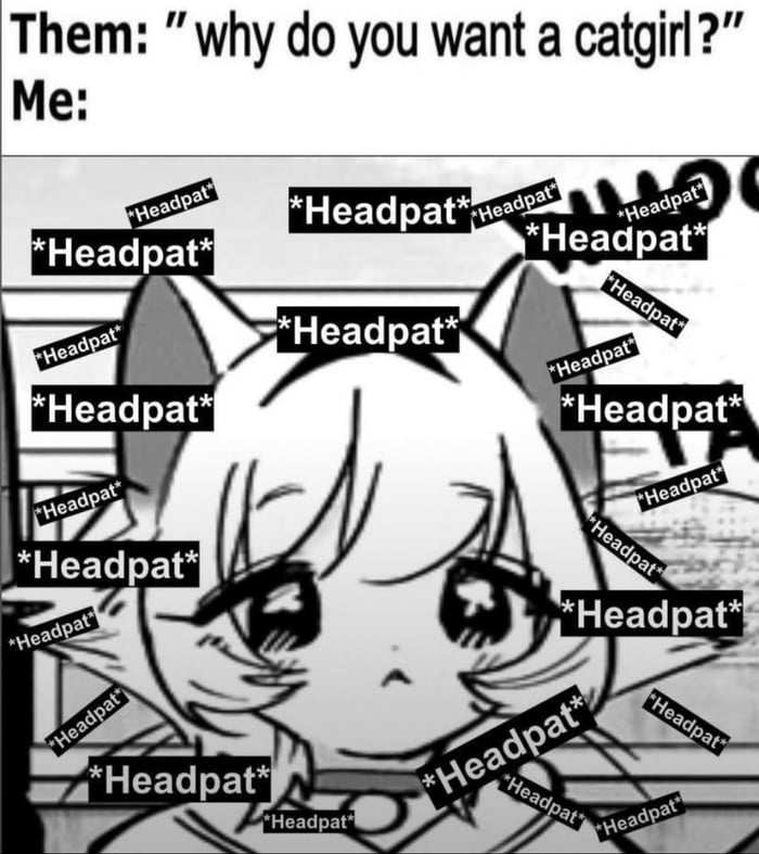 Headpat x ♾️ - 9GAG