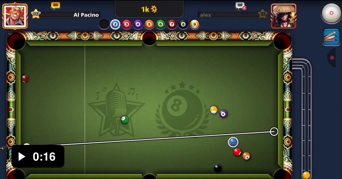 8 Ball Pool: 9 ball. A legendary and insane winning shot. - 9GAG