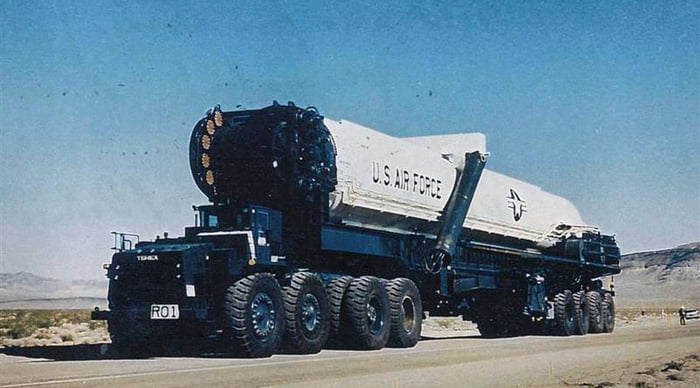 Terex MX missile transporter, 1979. - 9GAG