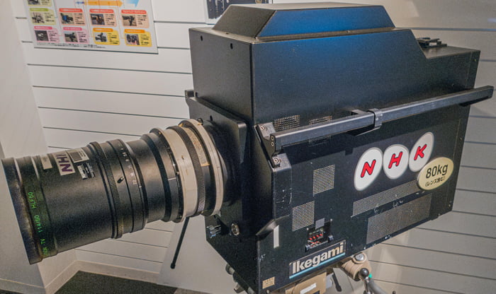 The NHK Super Hi-Vision Prototype No.1 from 2002, the world's first ...