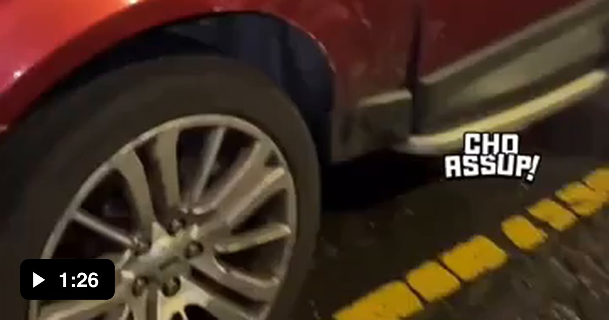 Stuck on the curb - 9GAG