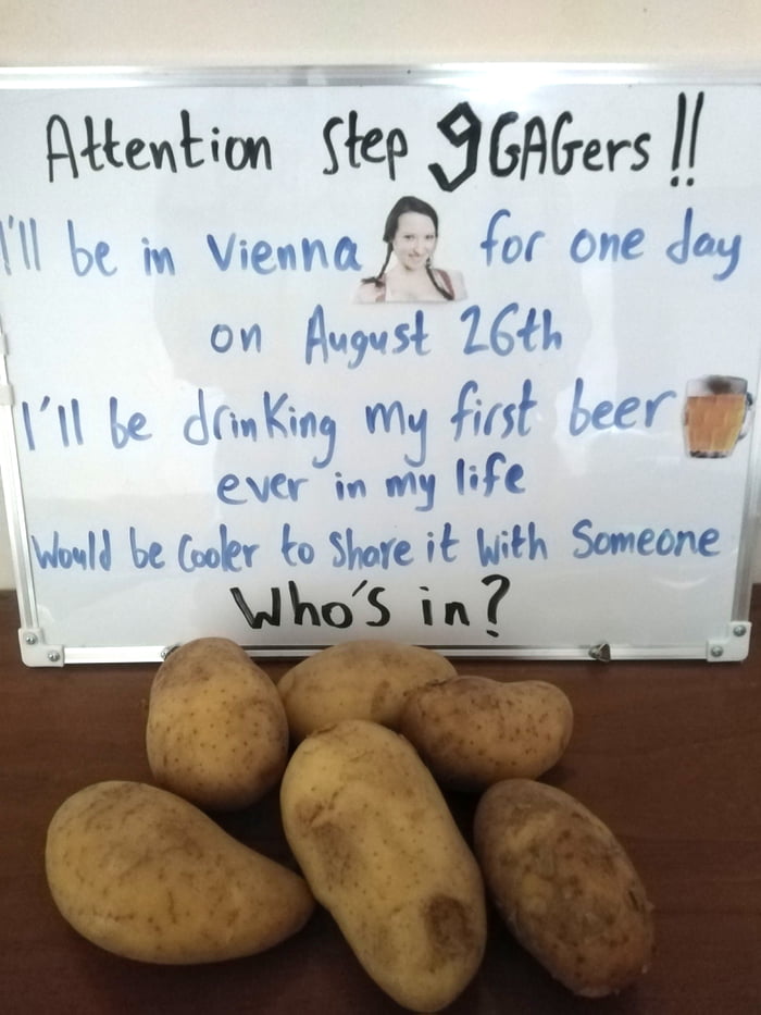 Vienna, Aug 26 — First Beer Ever. Oida? - 9GAG