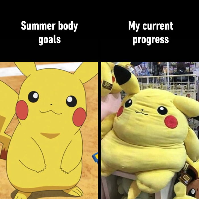 Pikachu body goals - 9GAG