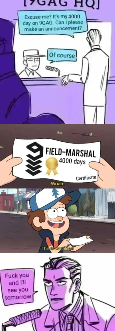 Days well spent - 9GAG