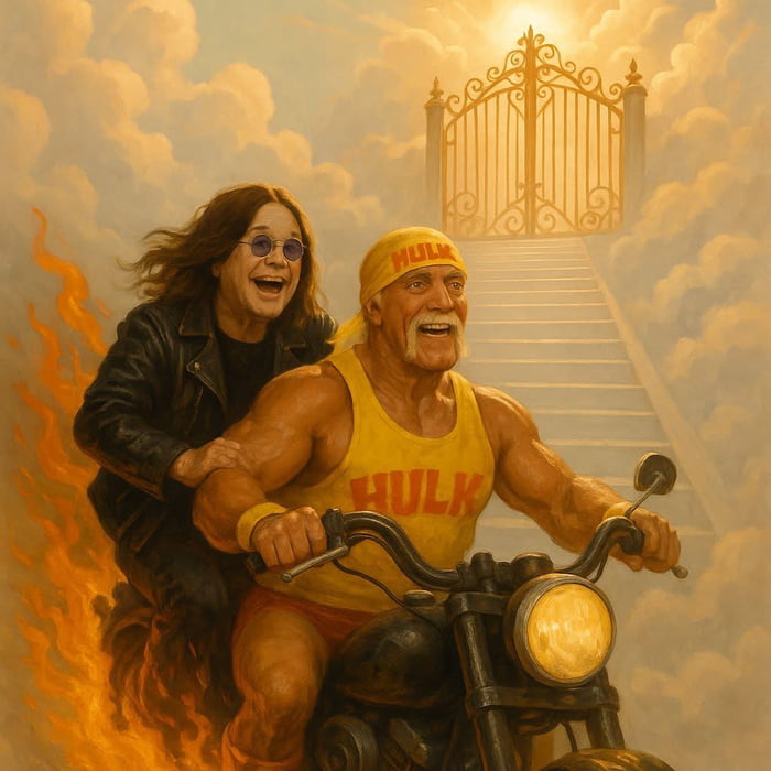 2 legends gone days apart sad times - 9GAG