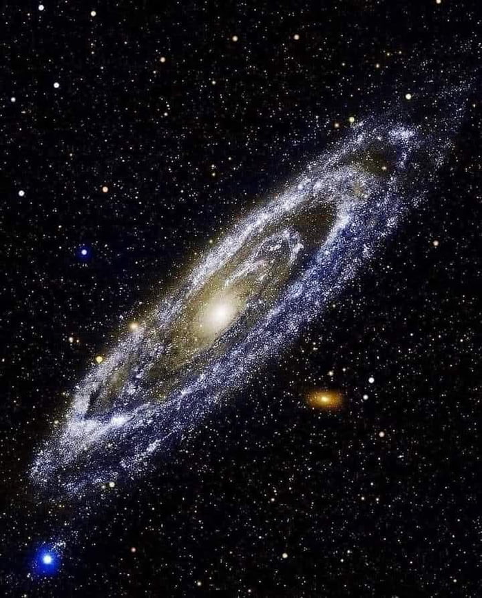 Storm of a trillion stars... The Great Andromeda Galaxy - 9GAG