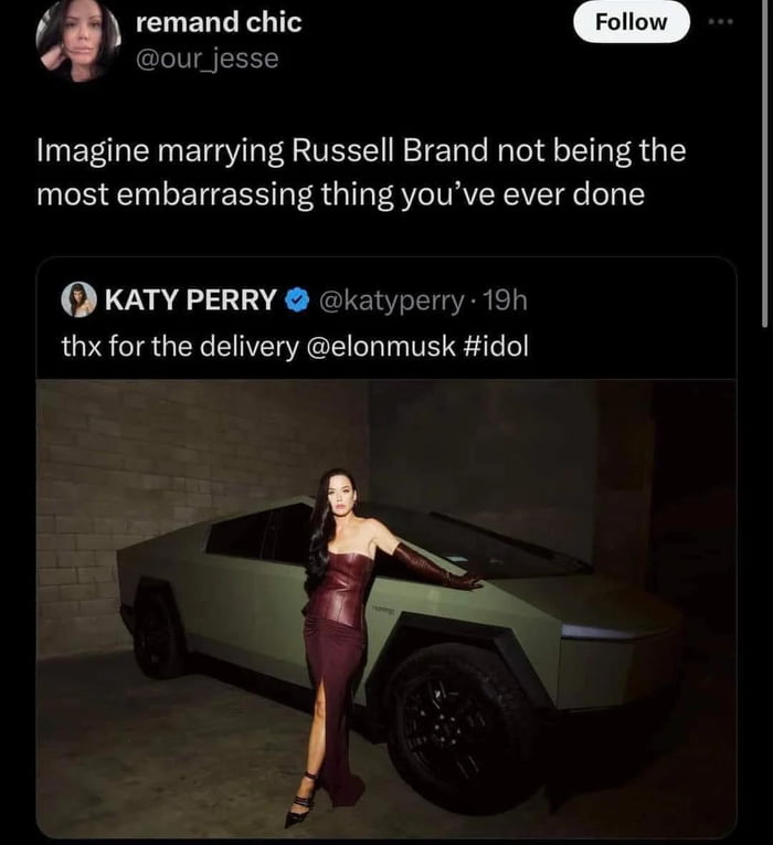 It would have been free for Perry not to post this - 9GAG