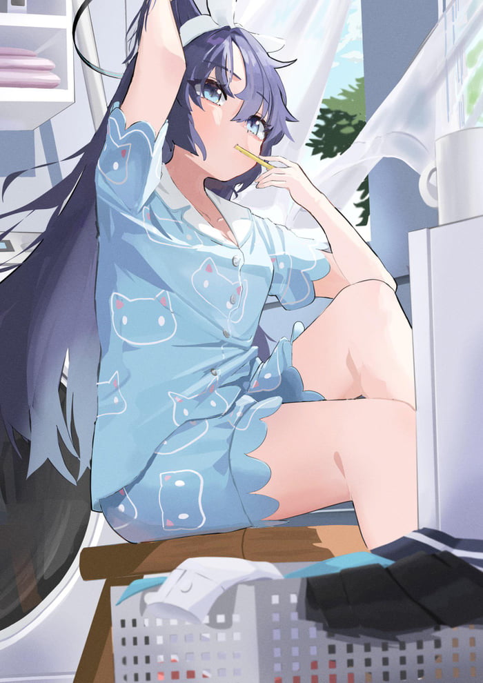 Morning Yuuka - 9GAG