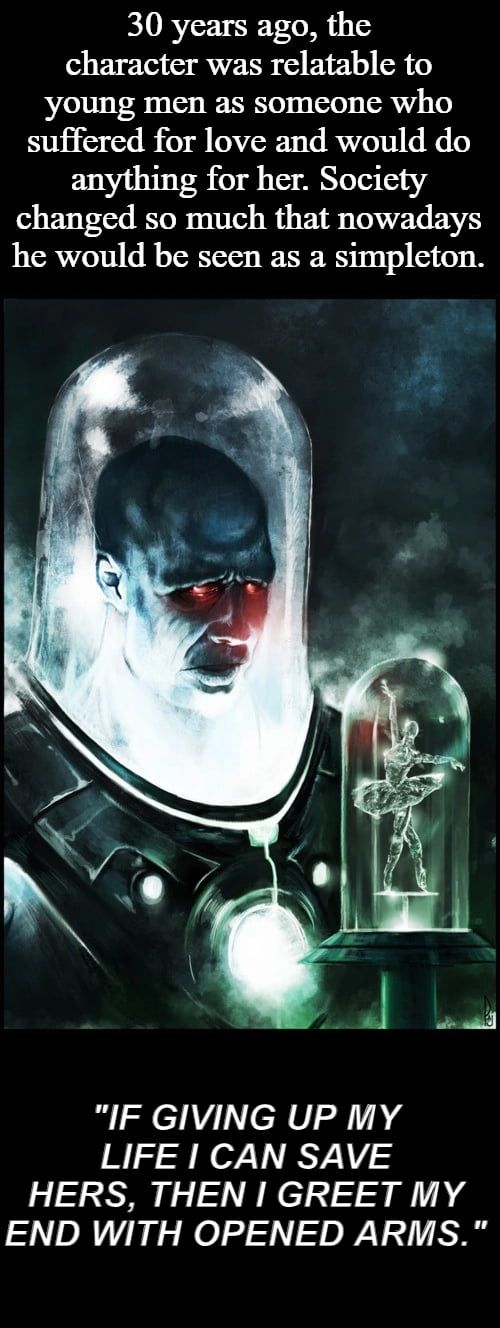 Feeling sad. Society as a whole seems to have lost love. Media from the past looks more distant ...