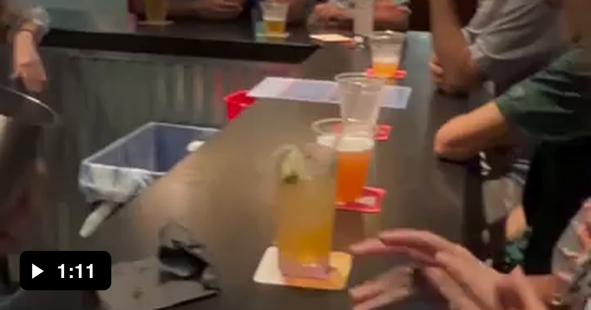 Cup and Balls Magic At the Bar - 9GAG