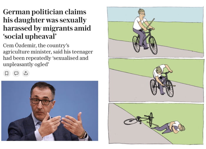 German left is tasting it’s own medicine. - 9GAG