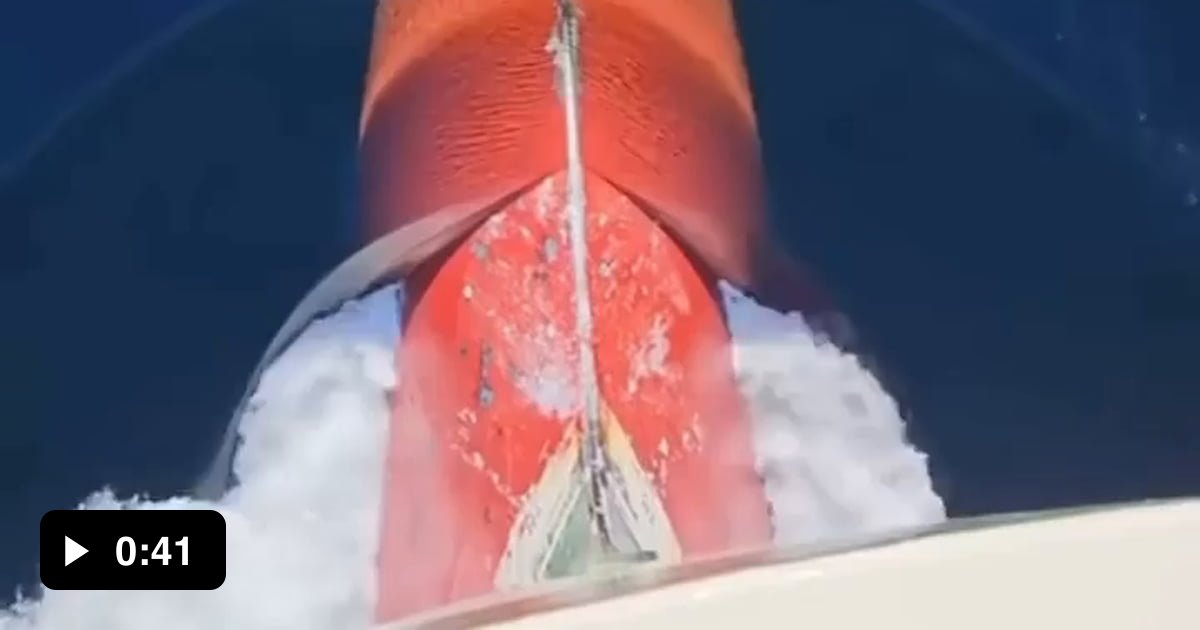 Ship breaking ice. - 9GAG