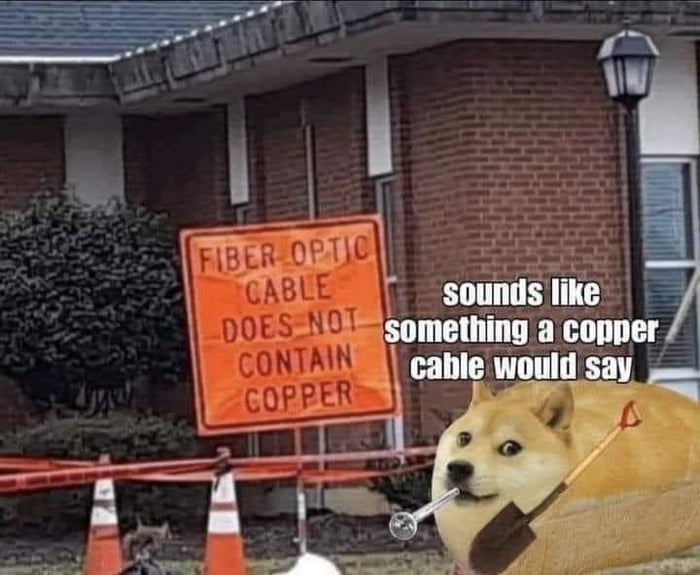 Fibre Copptic cable - 9GAG