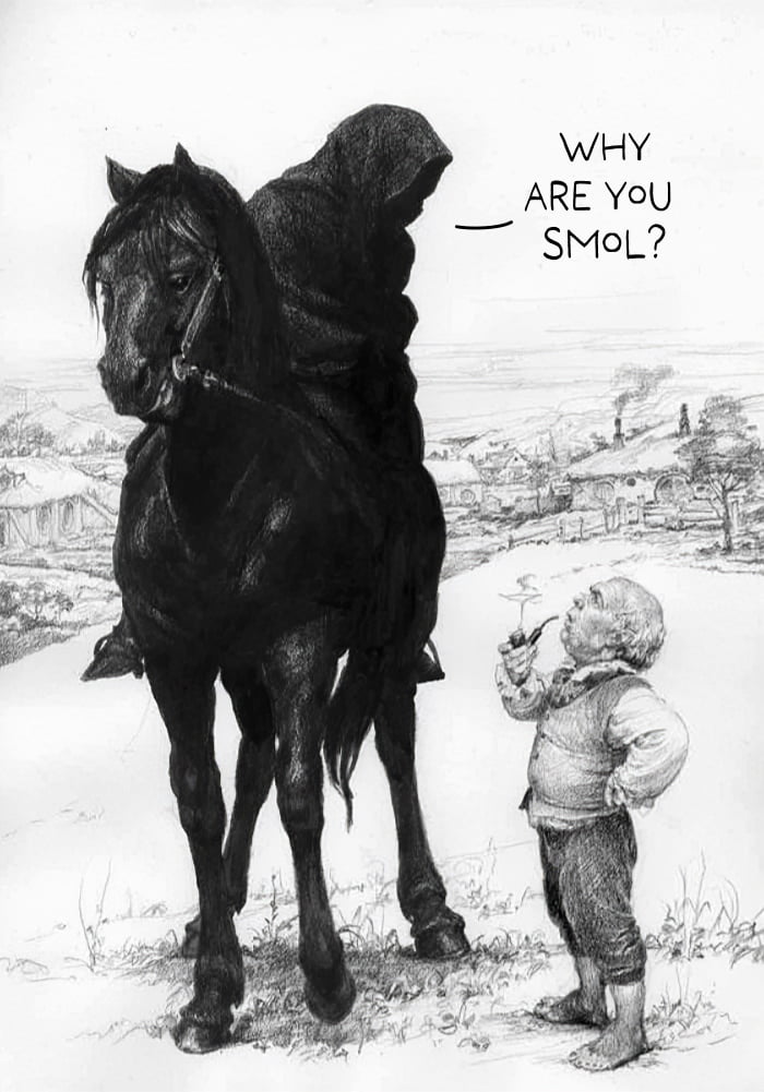 Explain your smolness - 9GAG