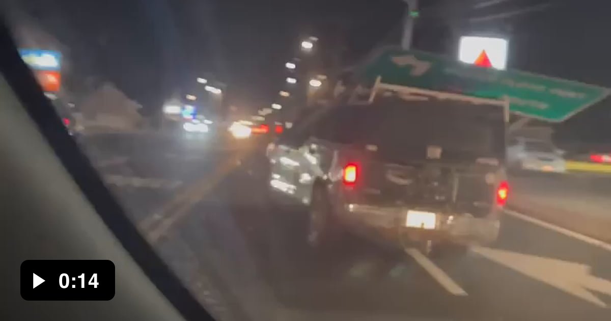 Driving drunk while having an exit sign you just crashed into on the ...