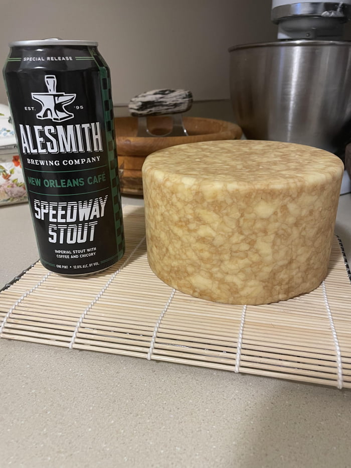 Homemade coffee and chicory stout Jack cheese - 9GAG