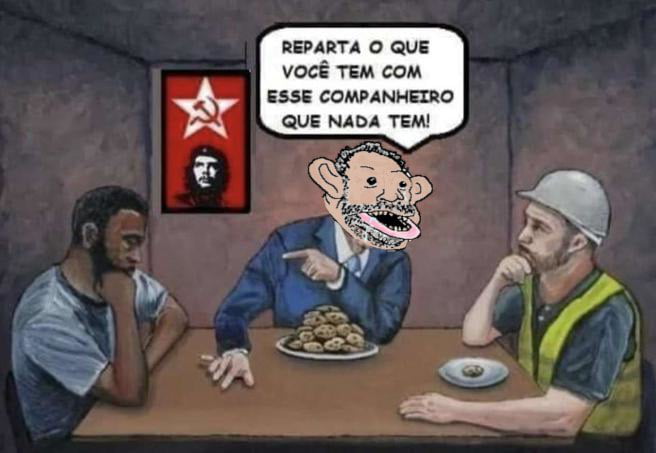 E esse prato de comida aí? Quer ser taxado? - 9GAG