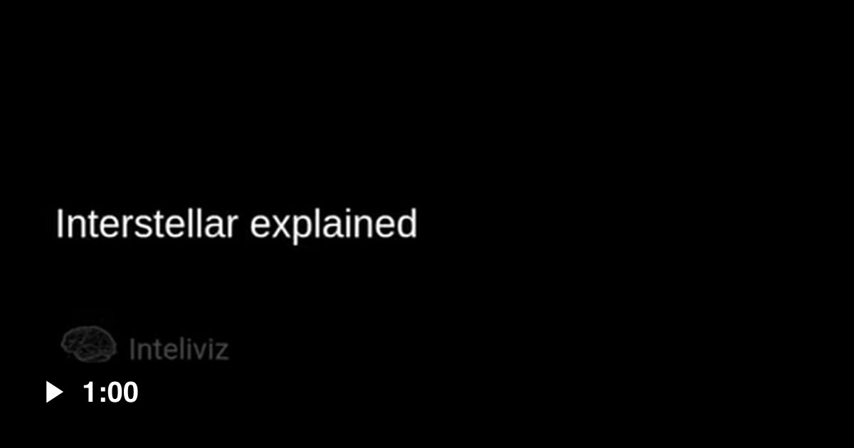 Interstellar explained - 9GAG