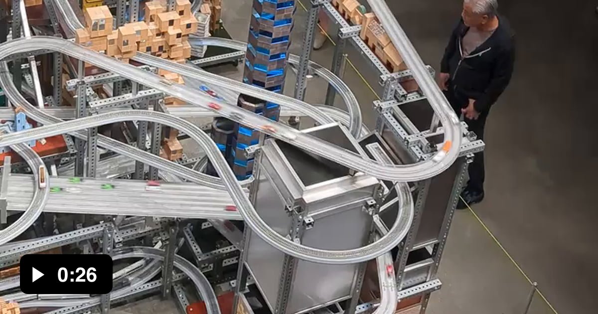 Metropolis II by Chris Burden seen from above at LACMA - 9GAG