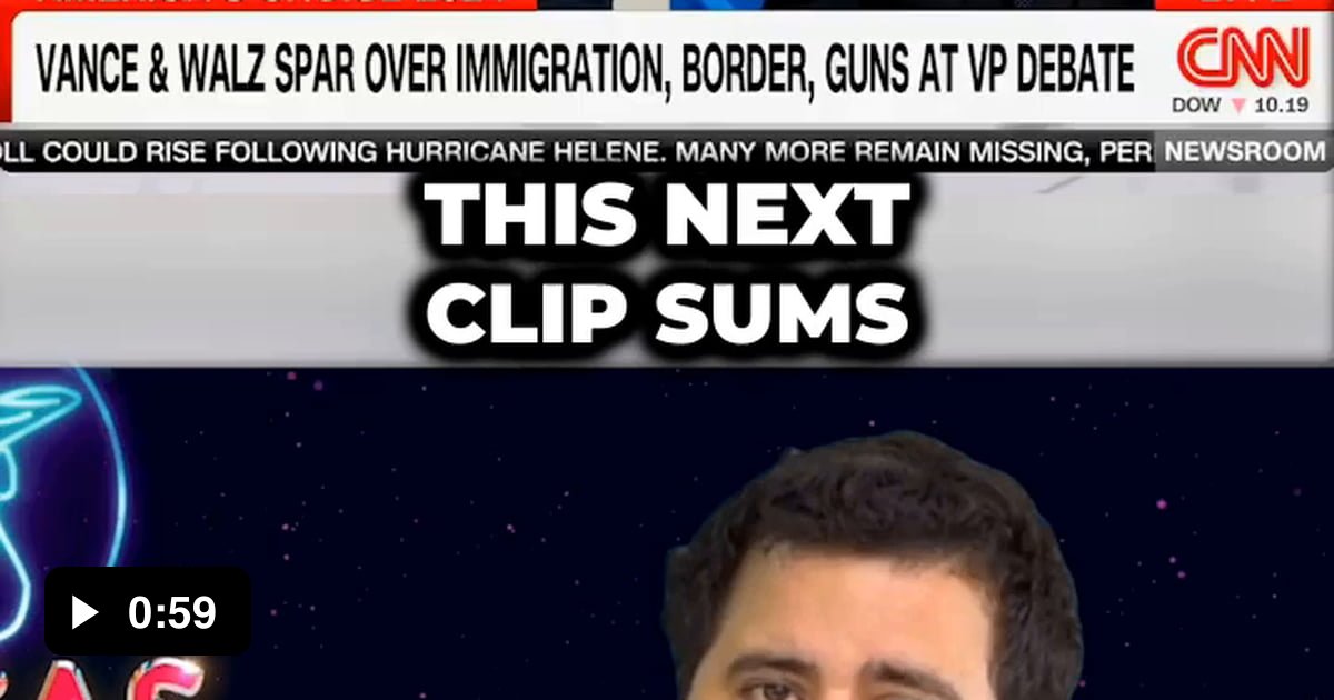 This clip is proof of the left's mind virus - 9GAG