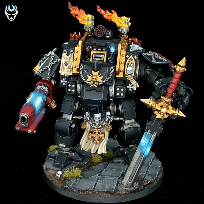 "Body burned, soul eternal. Wrath unending." ⚙️🛡️ Black Templars ...