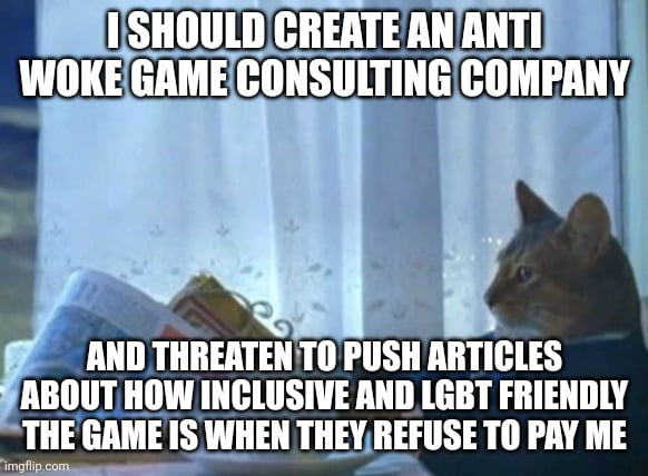 Considering the DEI hit pieces are the best advertizement a gamecan ...