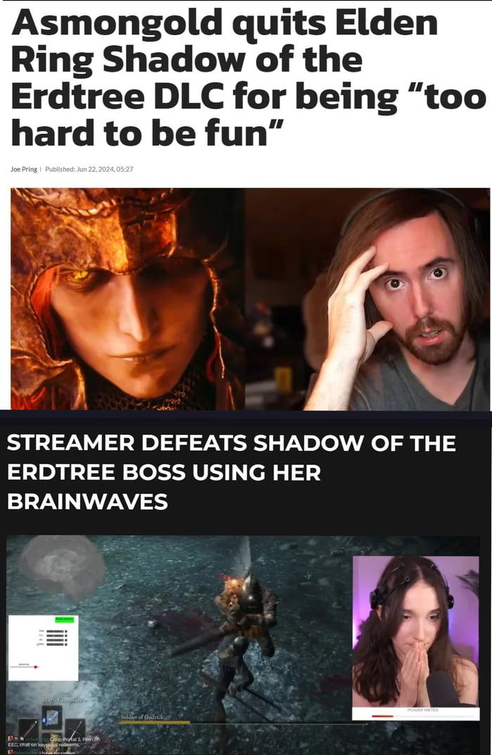 Hard games are better than Easy Mode - 9GAG