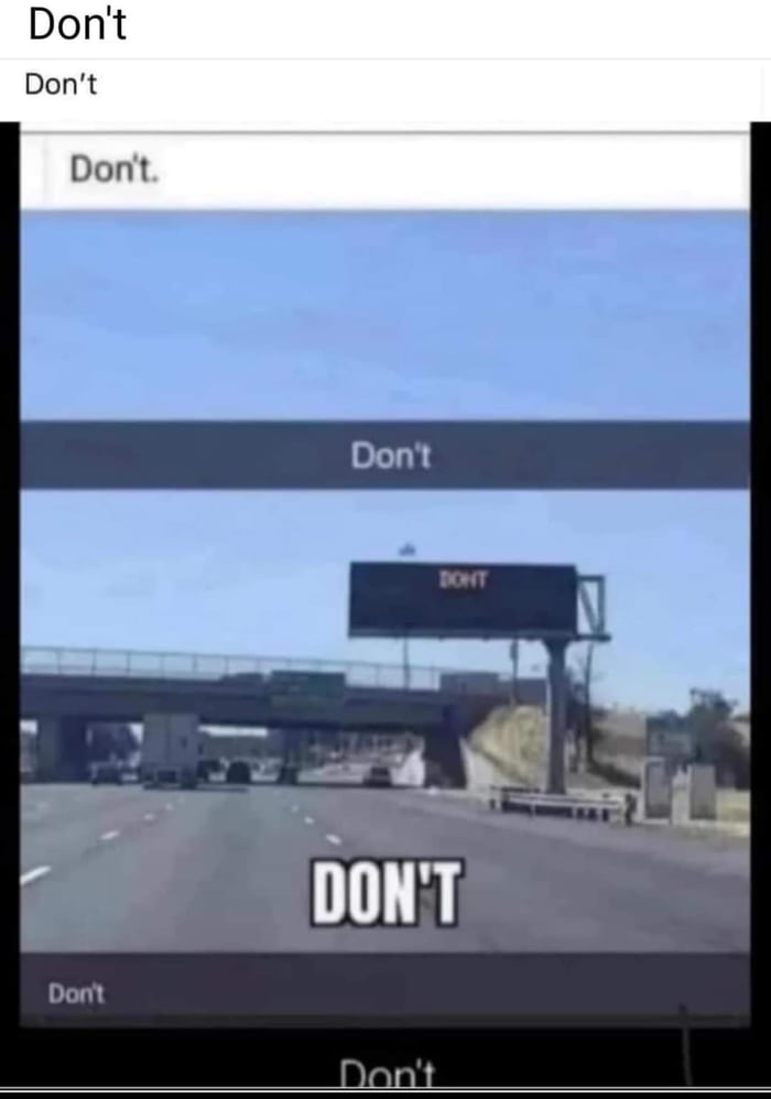 Don't - 9GAG